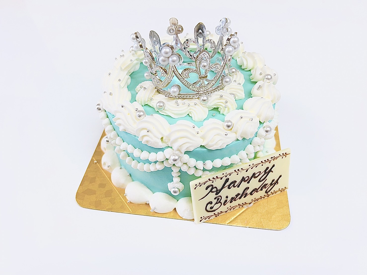 ティアラケーキ プリンセス カラー選べる 4号（スイーツSaccho） | Cake.jp