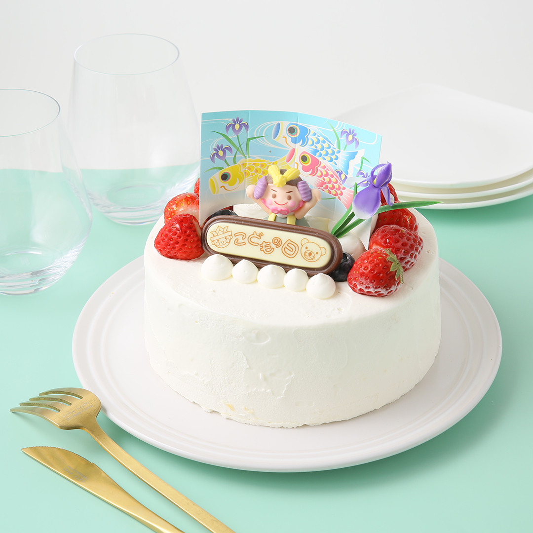 元気侍 生クリームデコレーション 4号 （スイーツSaccho） | Cake.jp