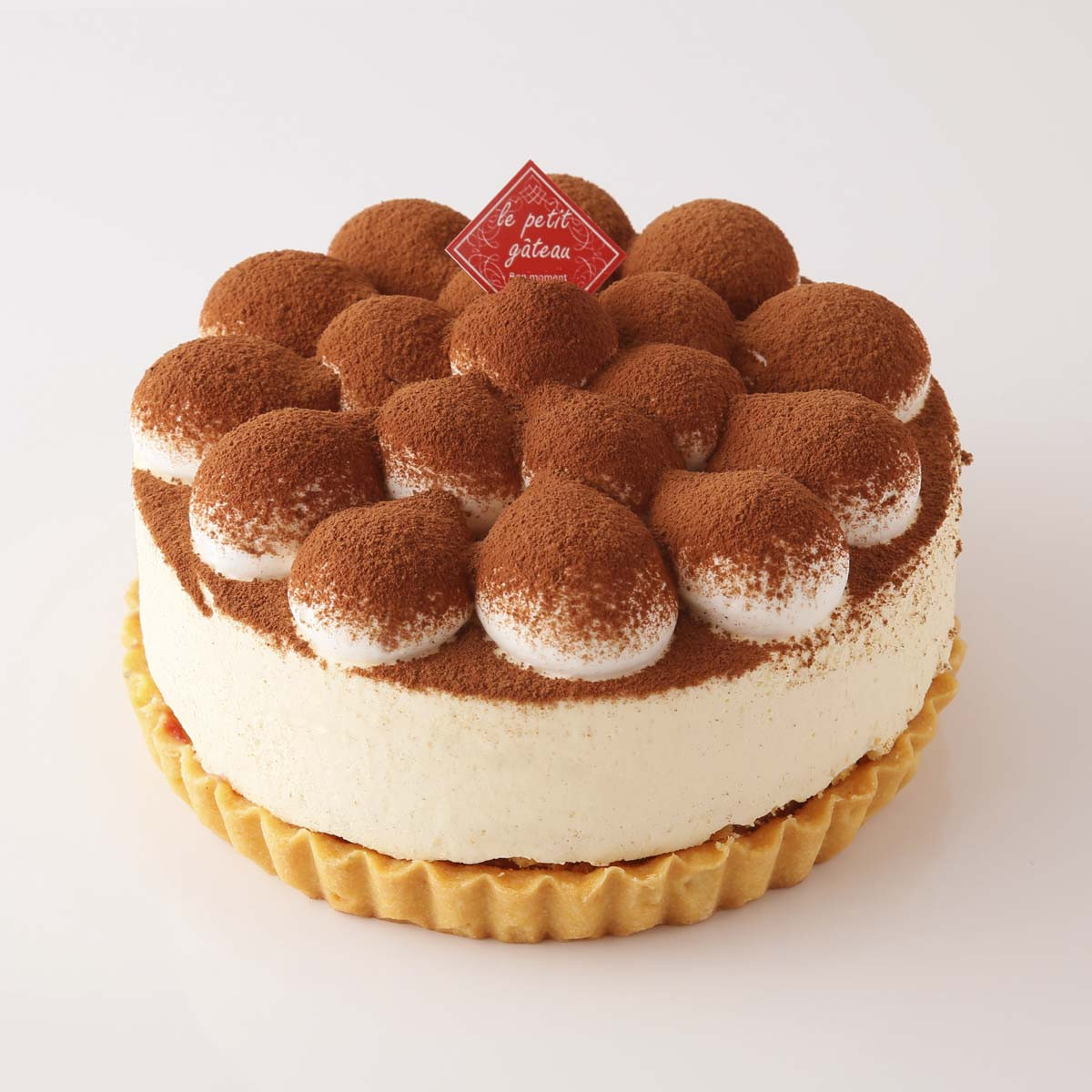 NEW【イタリアントマト】北海道マスカルポーネのティラミスタルト 5号（15cm）（イタリアントマト） | Cake.jp