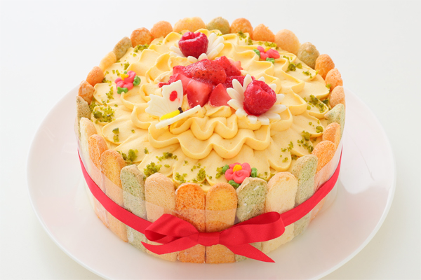 ベジタブル ファーストバースデー 3号 9cm（パティスリーソンヌフ） | Cake.jp